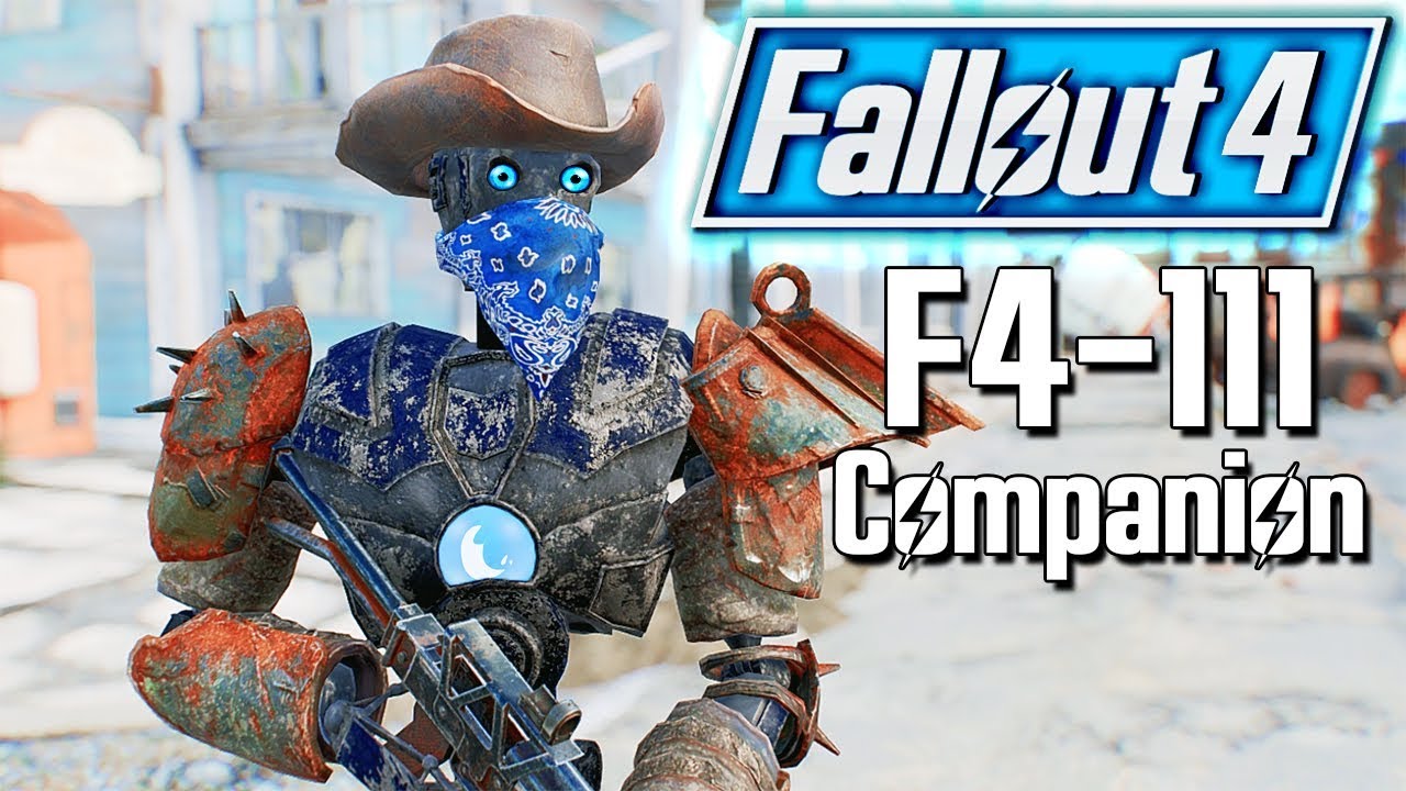 Fallout 4 - F4-111 - Trading Bot Companion - THE COOL LOOKING ROBOT ...