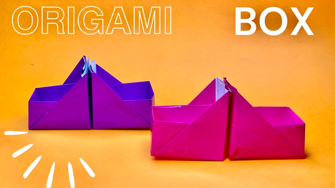 DIY Storage boxes: How to make Storage boxes a in 4 minutes - YouTube