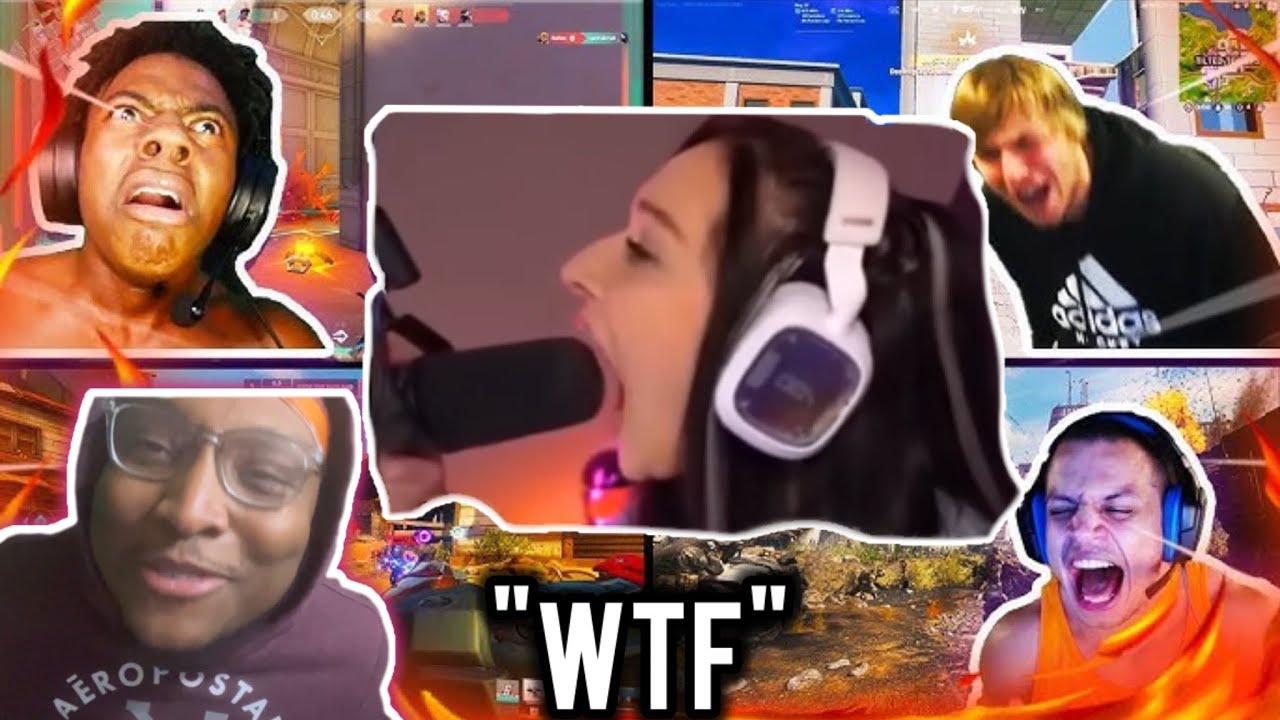 Streamers Craziest RAGE Moments! (Reaction) - YouTube