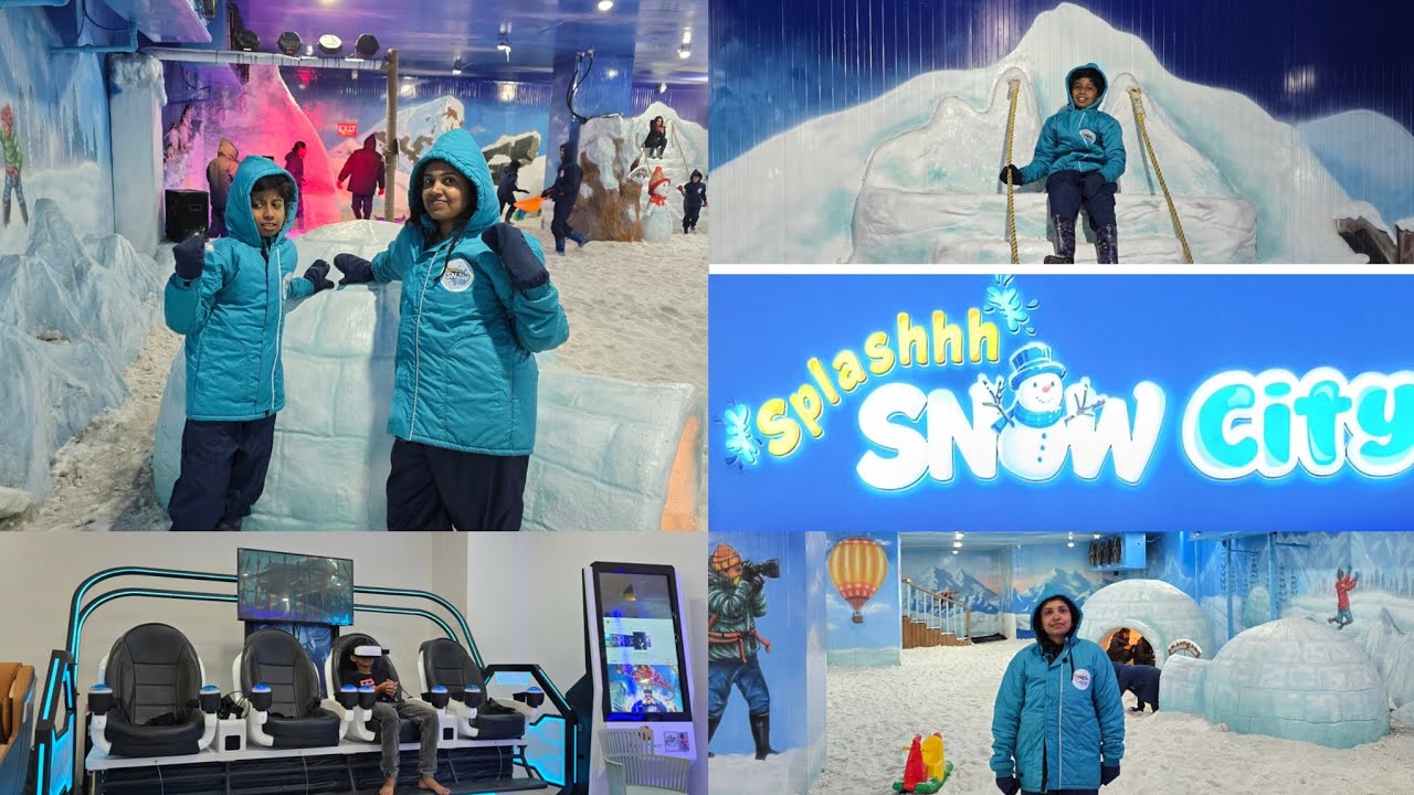Snow City Raipur l Full Tour l Ticket Price l Facilities l Snow City In ...