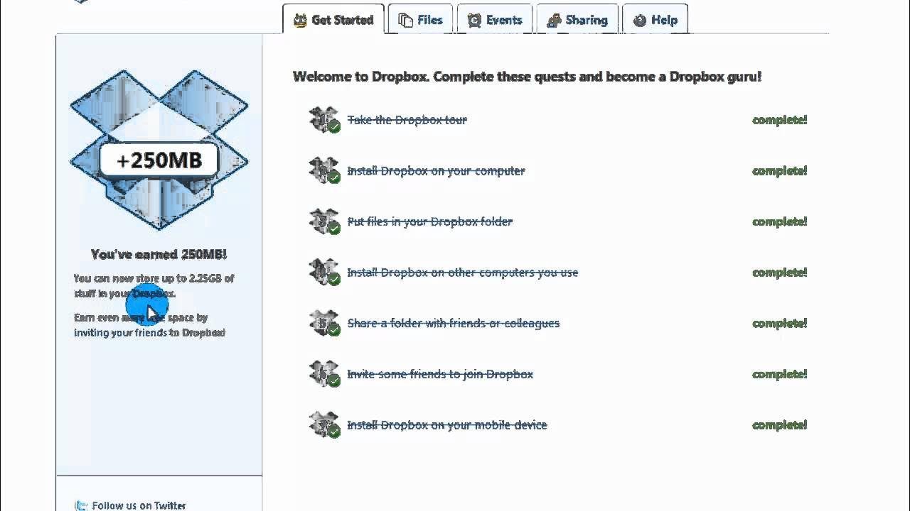 Dropbox - Getting Started and Basic Features - YouTube