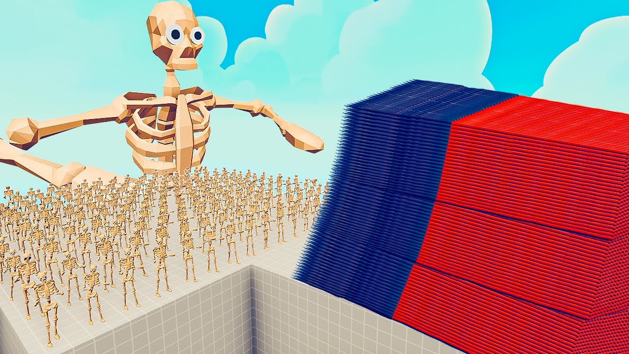 200x SKELETON + 1x GIANT vs EVERY GOD - Totally Accurate Battle ...