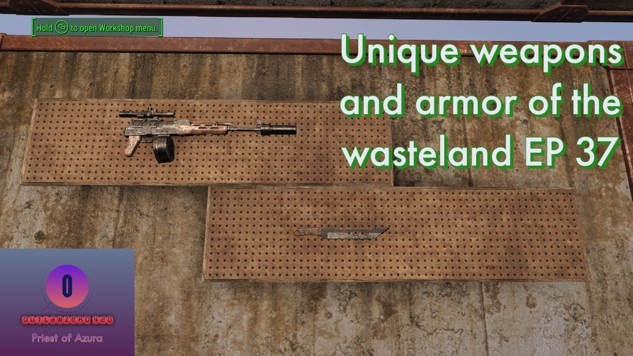 Unique weapons and armor of the wasteland EP 37 Throatslicer ...