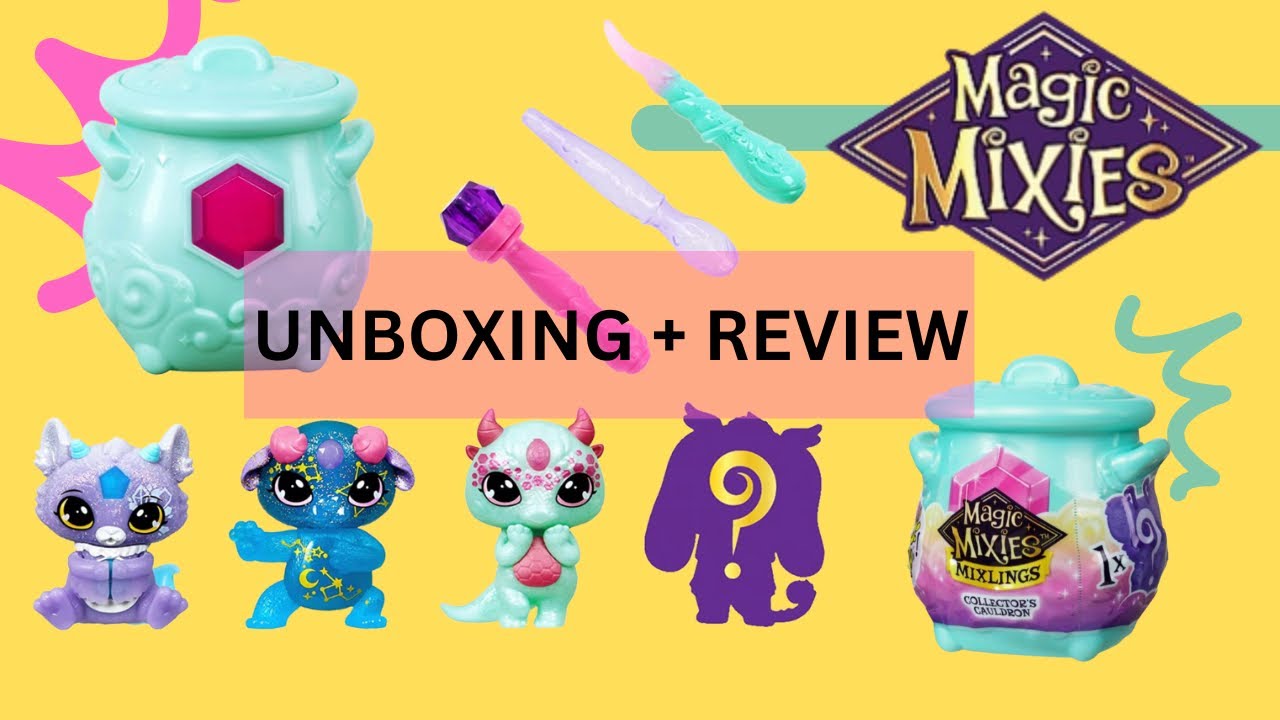 New! Magic Mixies Mixling Powers Unleashed Color Change to Glow in the ...