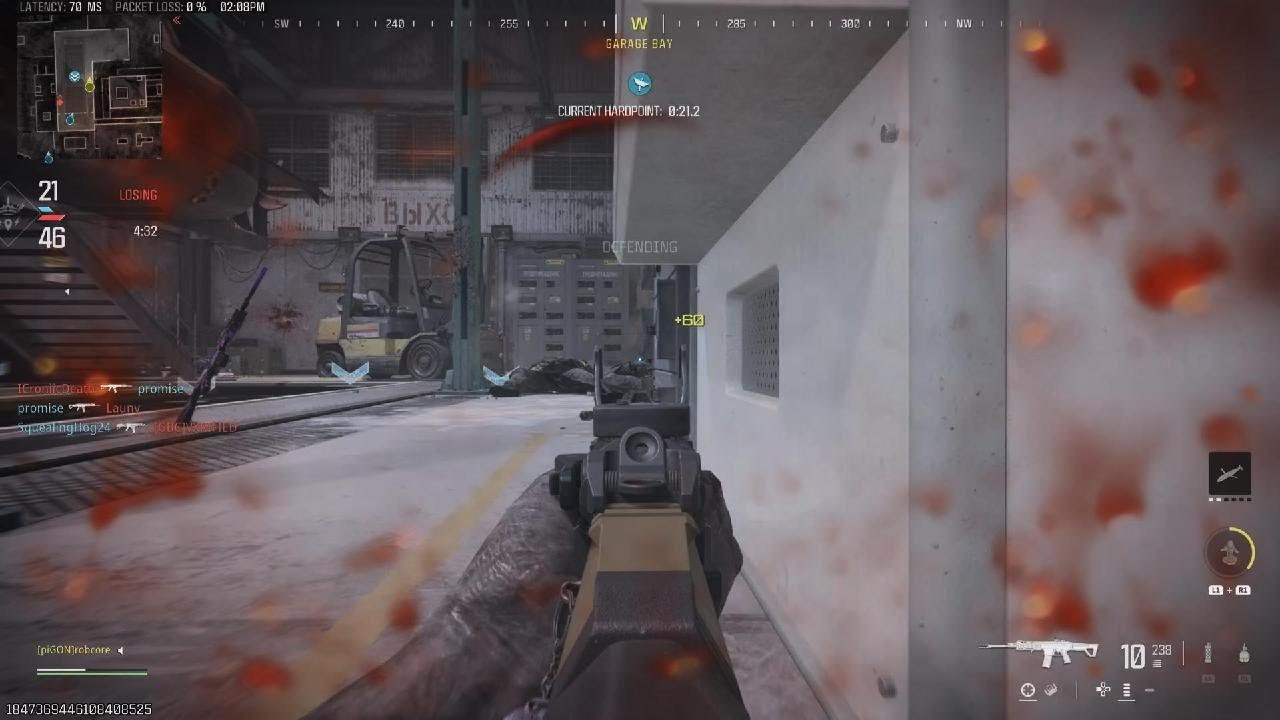 Call of Duty MW3 Ranked Hardpoint on Sub Base - YouTube