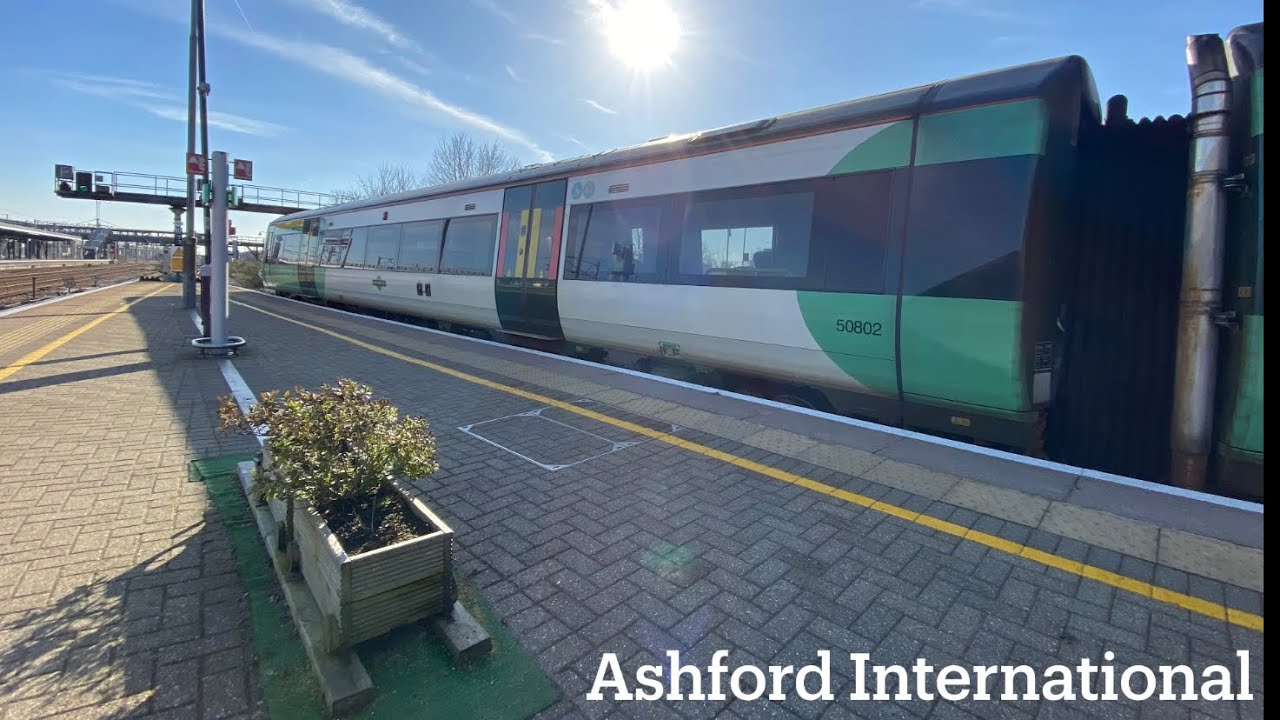 Trains at: Ashford International - 10/02/2023 - YouTube
