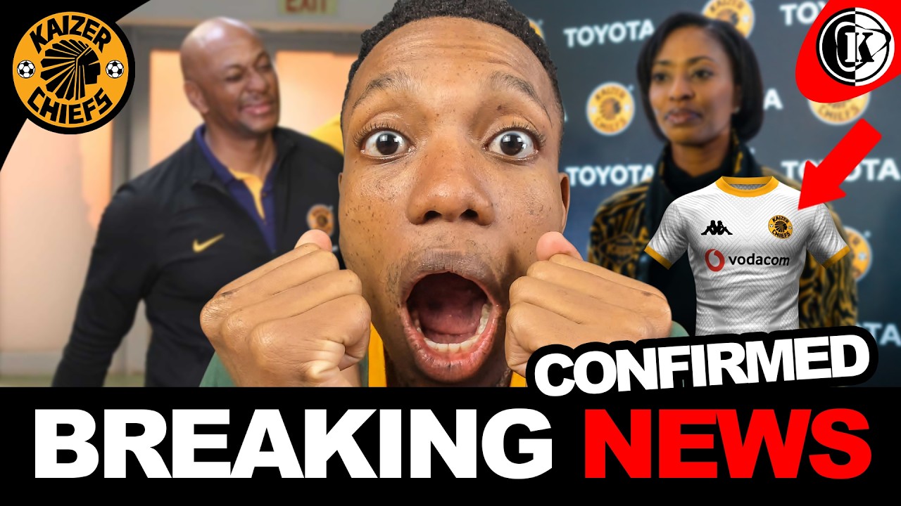 KAIZER CHIEFS CONFIRMED NEW KIT, NEW TECHNICAL TEAM CONFIRMED, CHIEFS ...