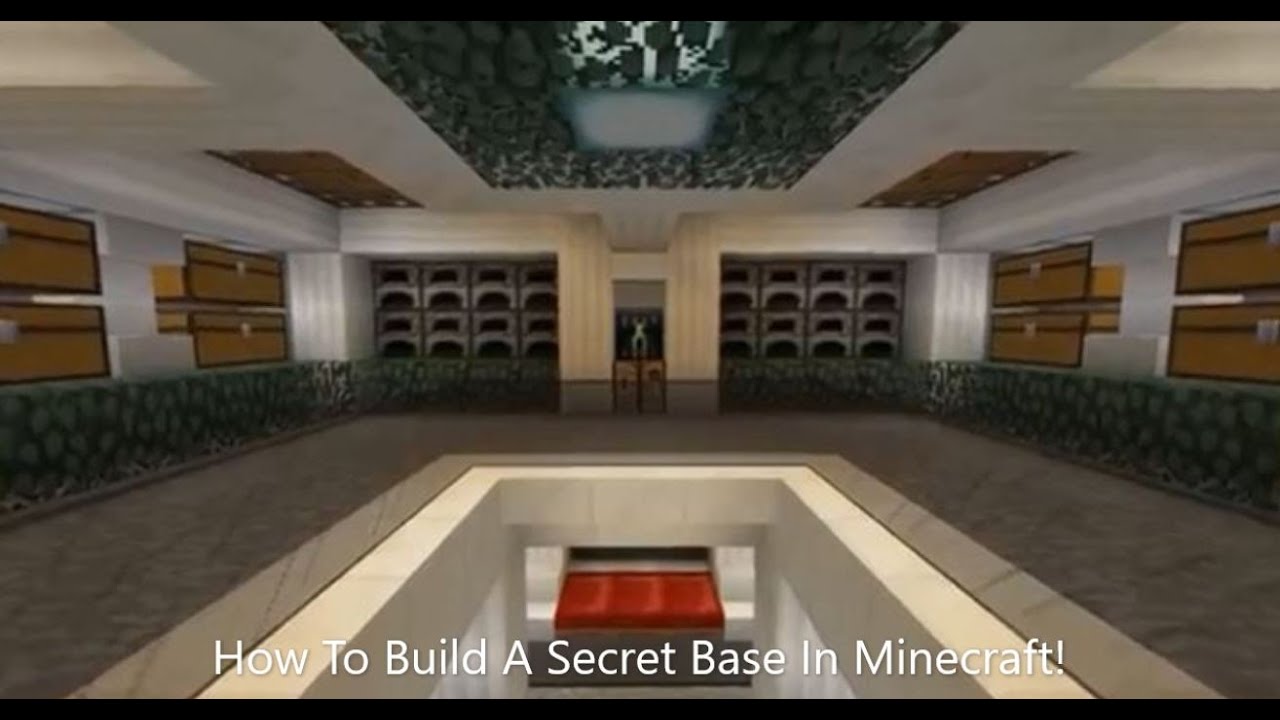 Lets Play Minecraft! S01E09 - How To Build A Secret Base In Minecraft ...