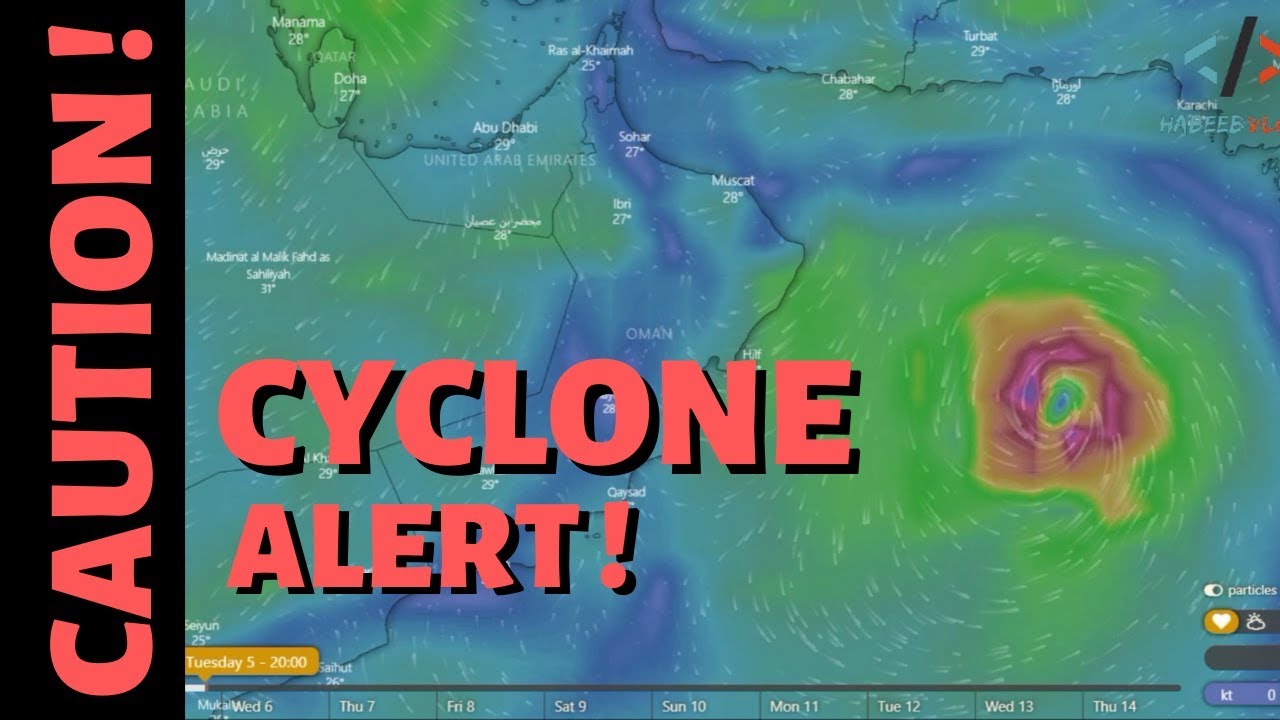 CYCLONE ALERT in UAE! | Rain - YouTube