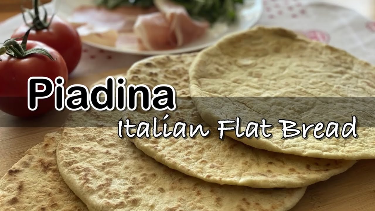 Piadina (Italian Flat Bread) - Italian Food Easy Peasy by The ...