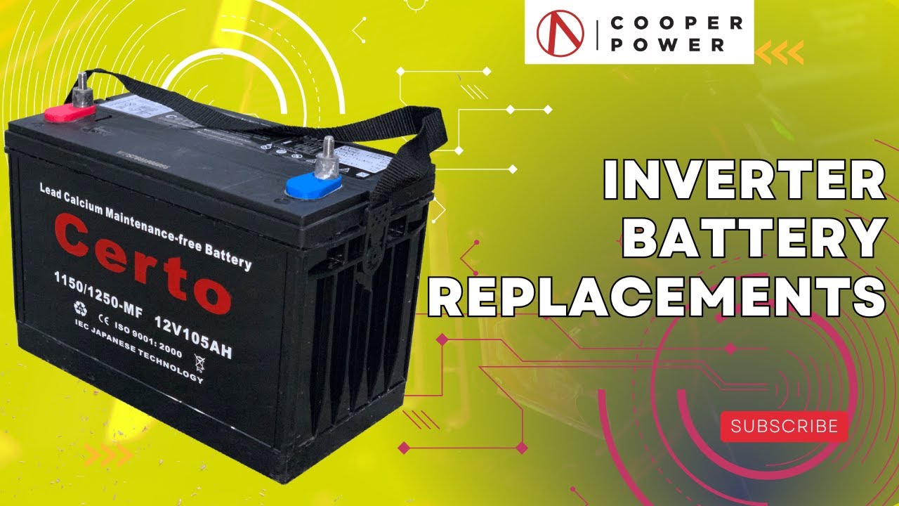 Mecer Inverter Battery Replacement in Cape Town #inverterbattery #mecer ...