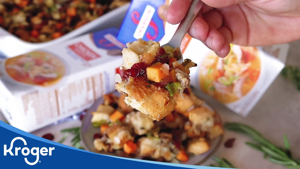 Autumn Vegetable Stuffing with Swanson® | Holiday Recipes | Kroger ...