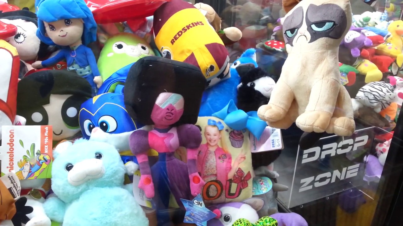 WALKIN' WALK IN WINS - Claw Machine Winning Skill Crane Grabber Game ...