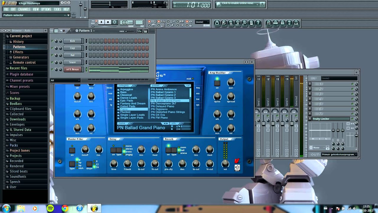 FL Studio: How to make the melody of "Apollo" by Astronaut - YouTube