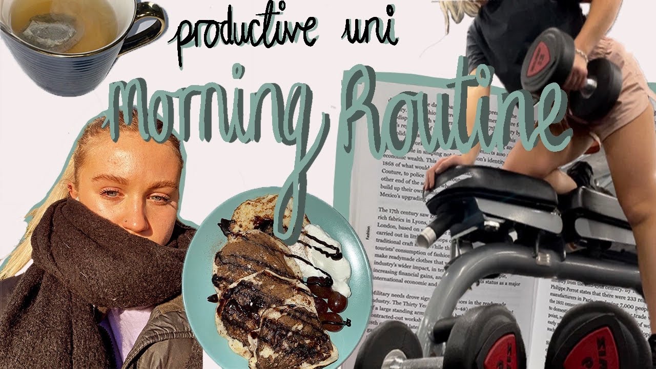 PRODUCTIVE UNI MORNING ROUTINE UAL LCF - YouTube