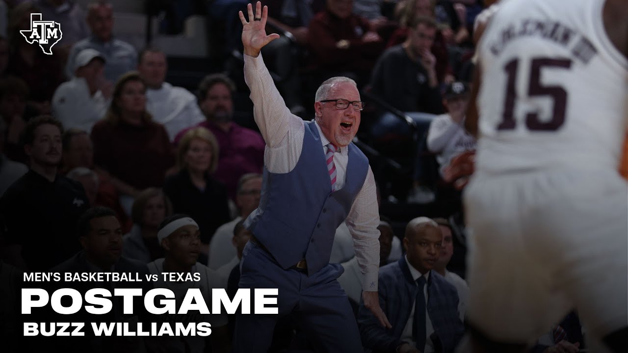 Texas Postgame: Buzz Williams - YouTube