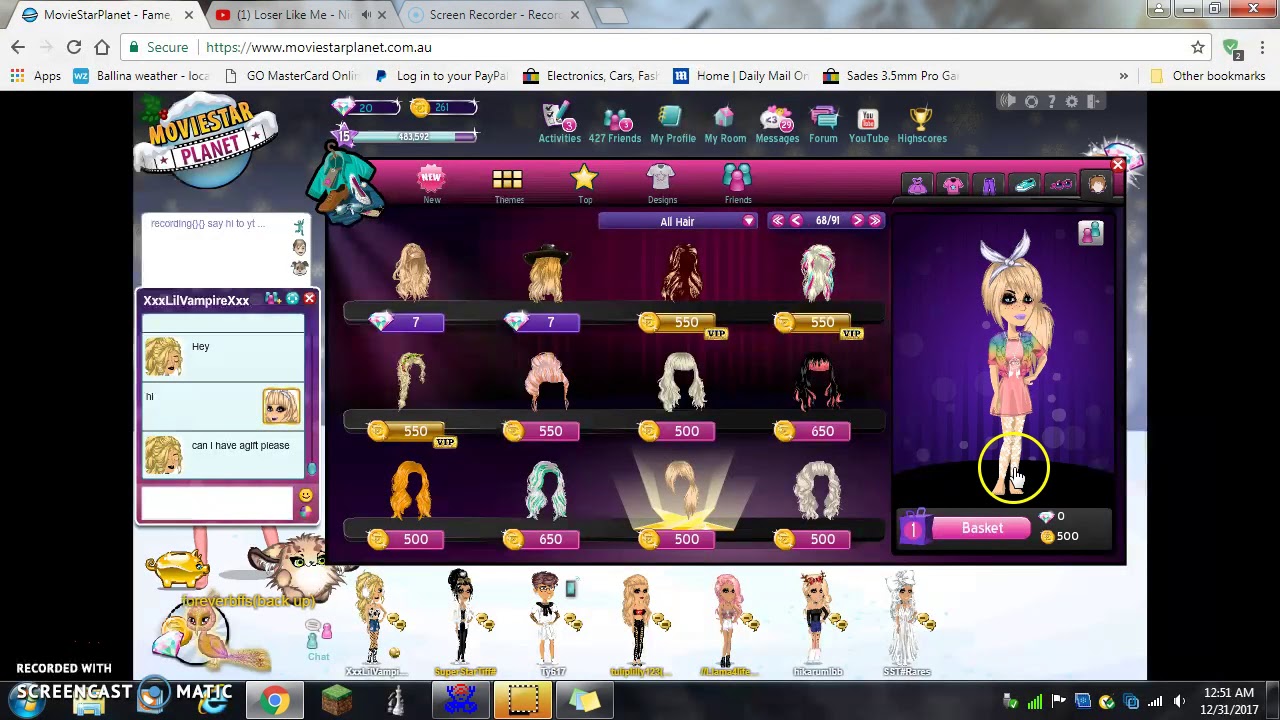 ~pt 1# looks for MSP cute!~ - YouTube