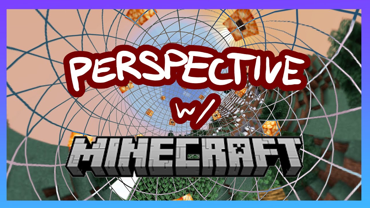 explaining perspective points with Minecraft - YouTube