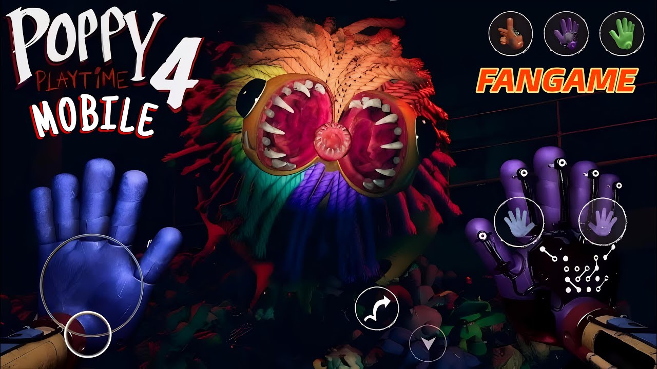 Top 3 Fanmade Games Like Poppy Playtime Chapter 4 In Mobile | Poppy ...