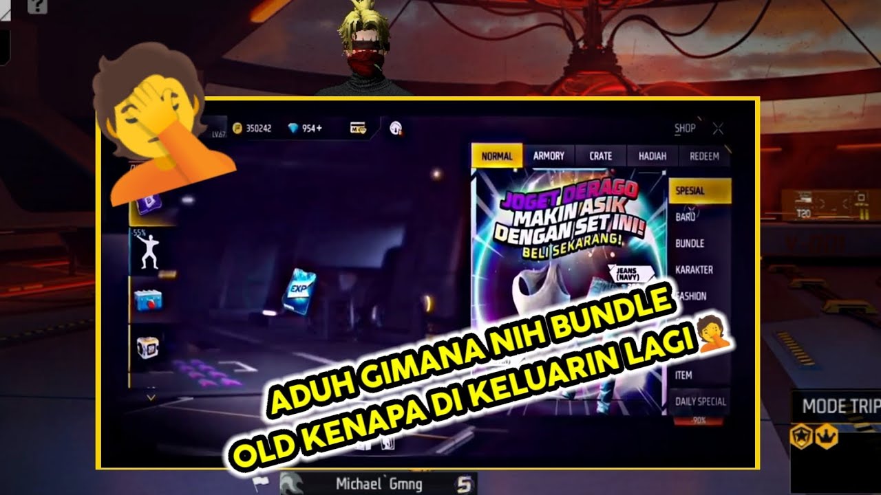 BUNDLE OLD DI KELUARIN LAGI DI FREE FIRE - YouTube