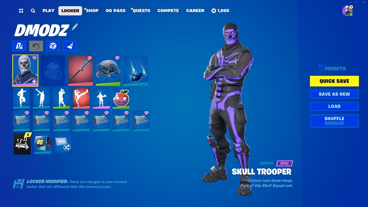 DamnModz.com Fortnite Account 262 - YouTube