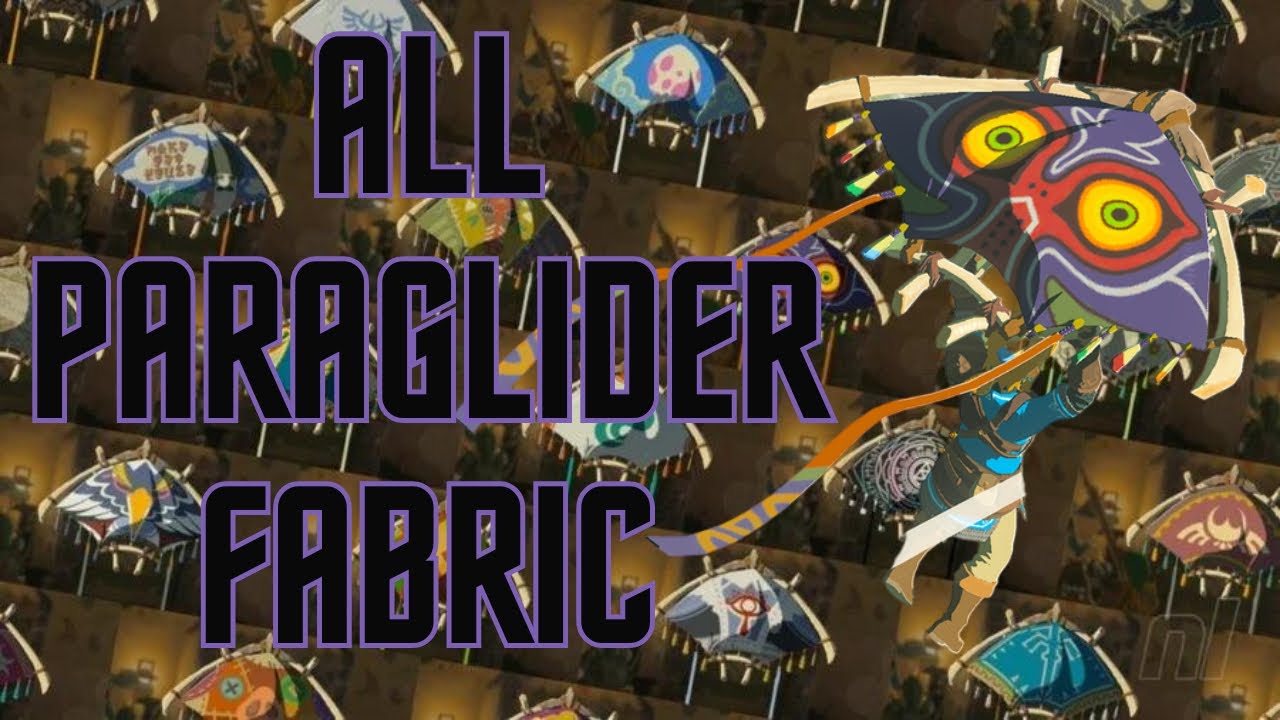 all paraglider patterns in totk ranked - YouTube
