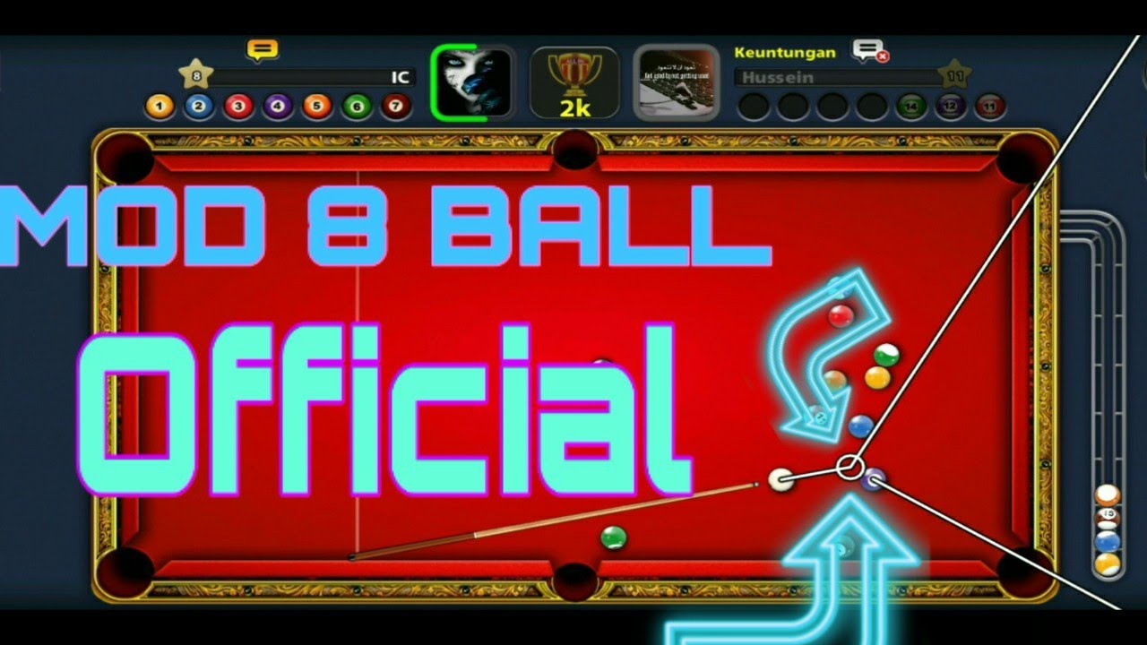8 Ball Pool MOD 100% WORK BACA DESKRIPSI - YouTube