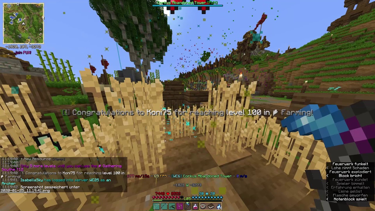 lvl 100 farming lol - YouTube