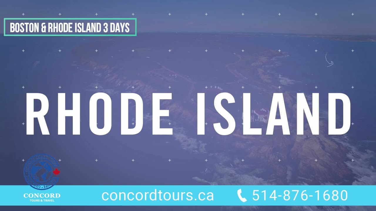 BOSTON & RHODE ISLAND 3 JOURS - YouTube