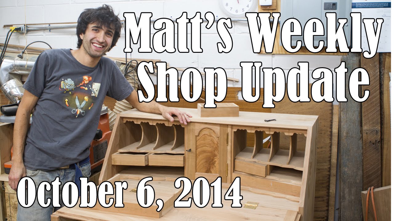Matt's Weekly Shop Update - Oct 6 2014 - YouTube