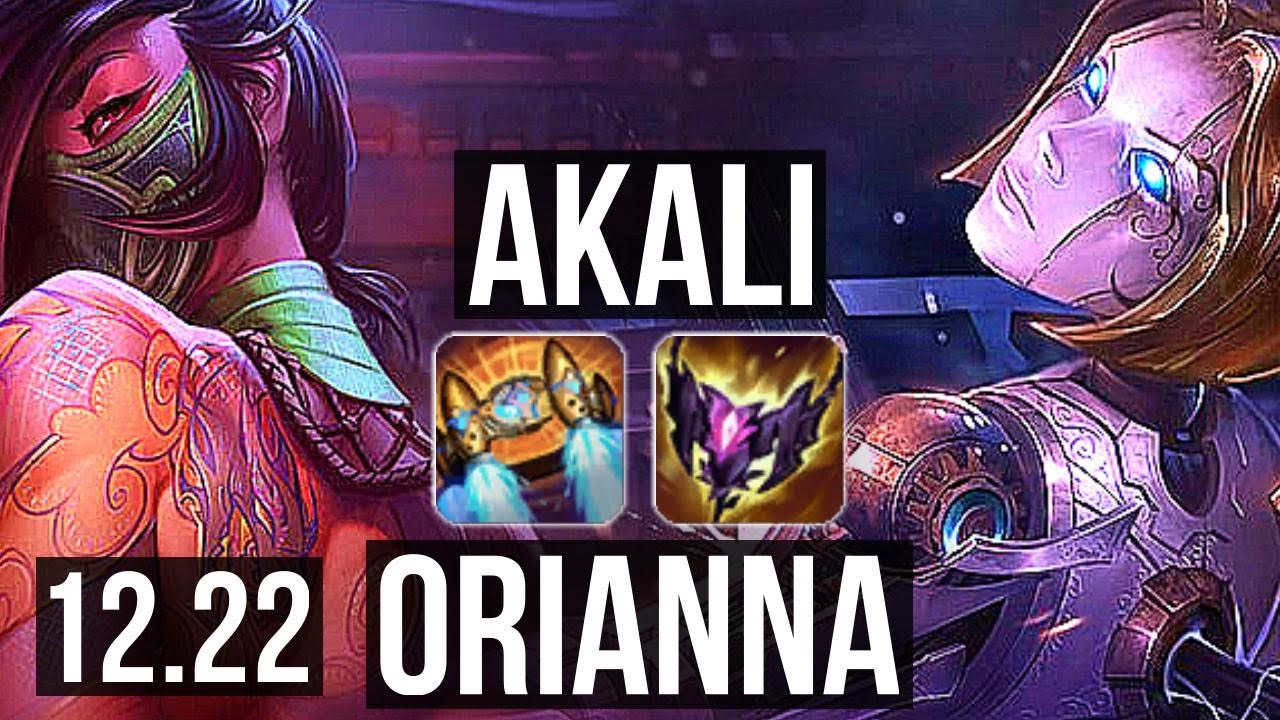 AKALI vs ORI (MID) | 4/0/2, 1.3M mastery | EUW Diamond | 12.22 - YouTube