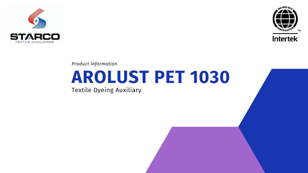 PE Softener- AROLUST PET 1030 - YouTube
