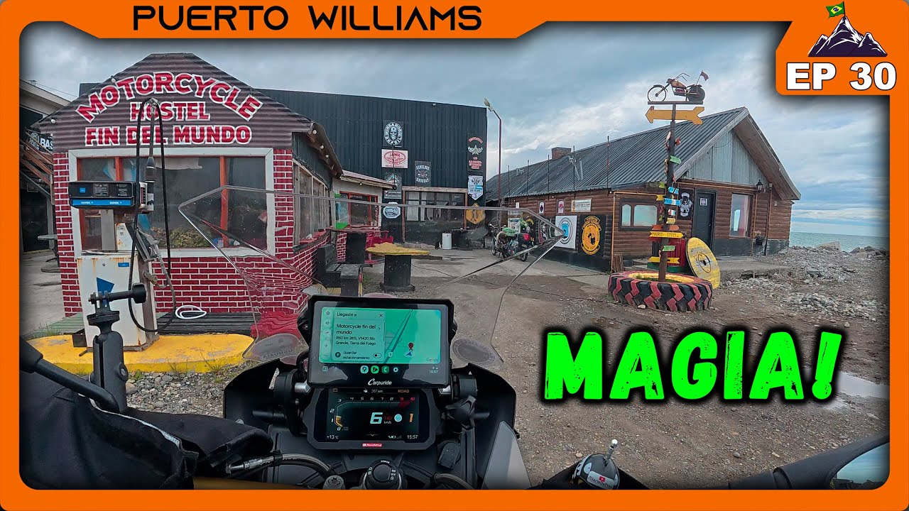 Deixei parte de mim no FAMOSO Hostel Motorcycle Fin del Mundo: Minha ...