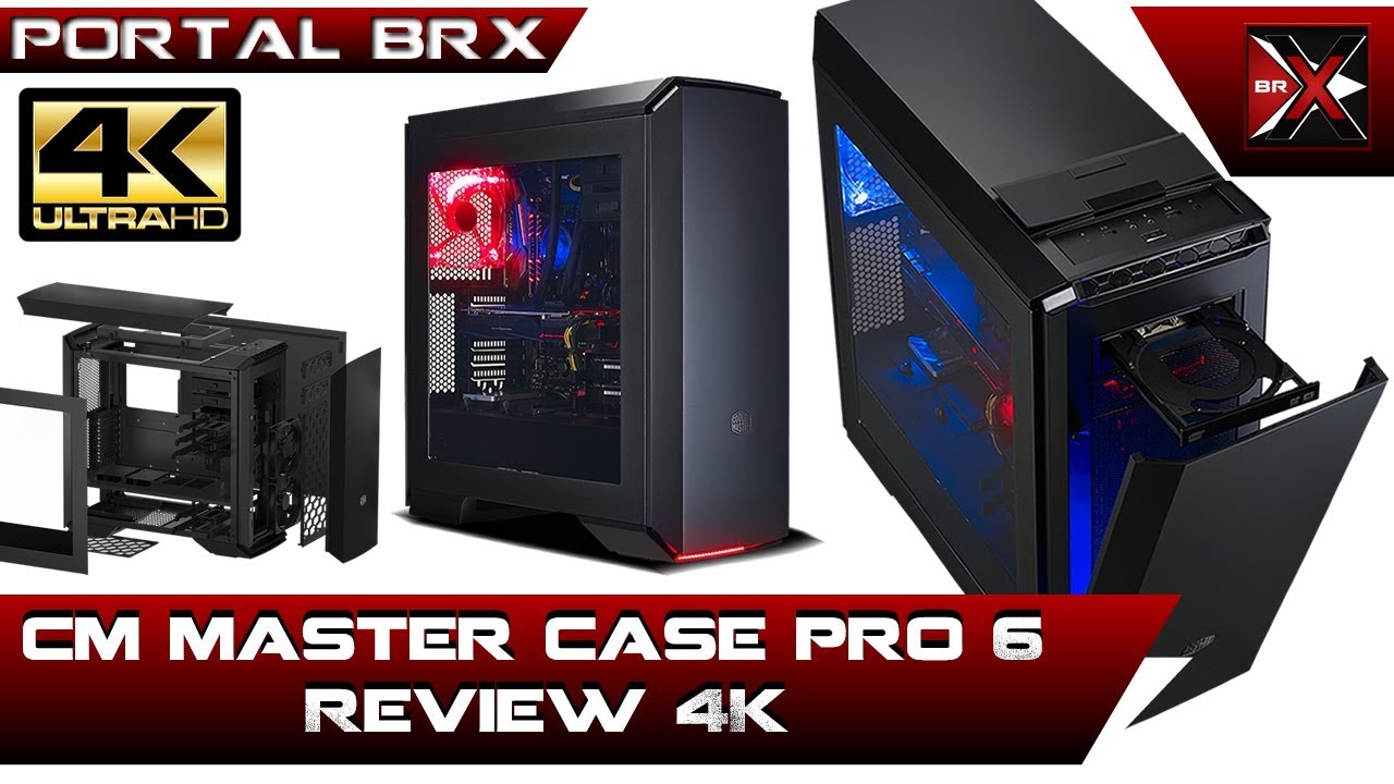 Analise do Gabinete Cooler Master - Master Case Pro 6 - YouTube