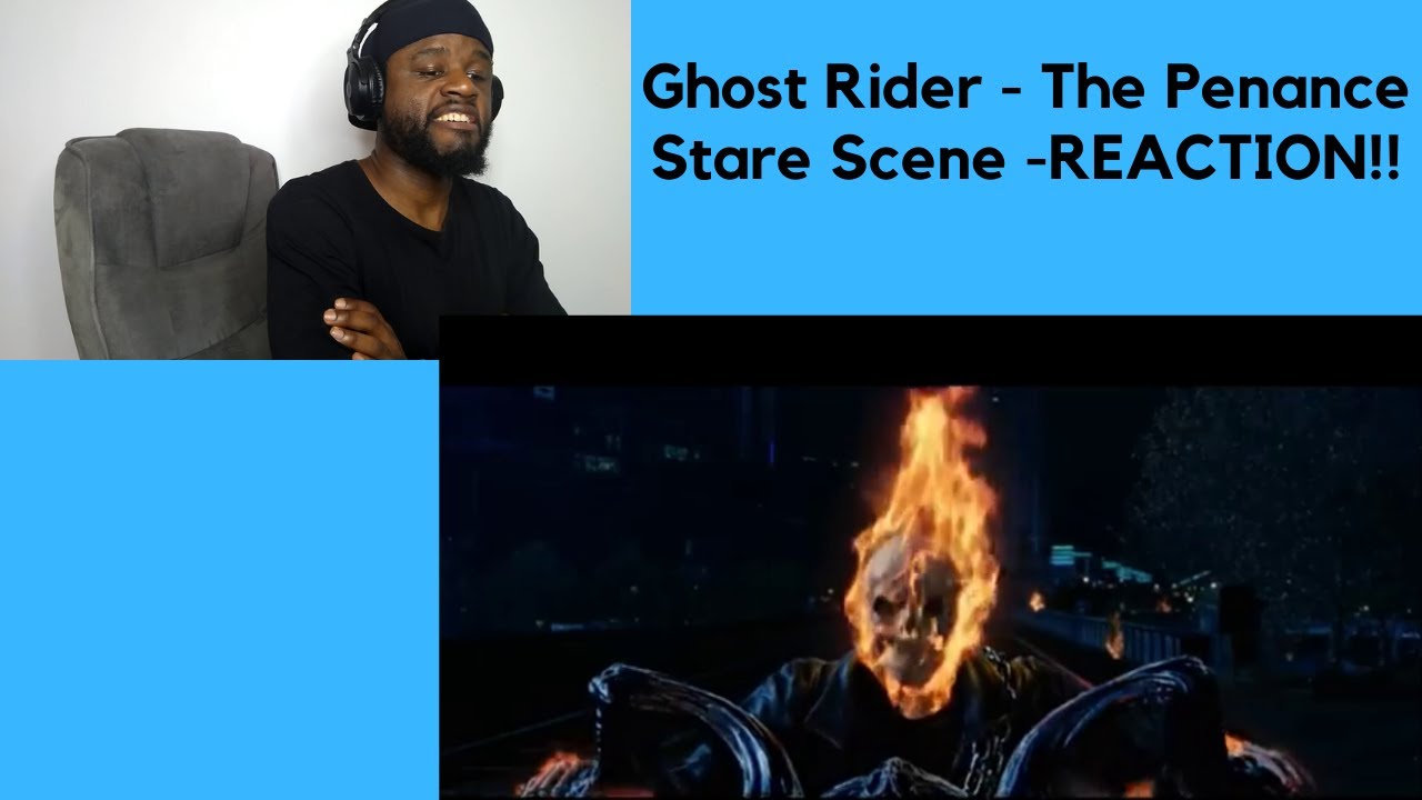 Ghost Rider - The Penance Stare Scene -REACTION!!!! - YouTube