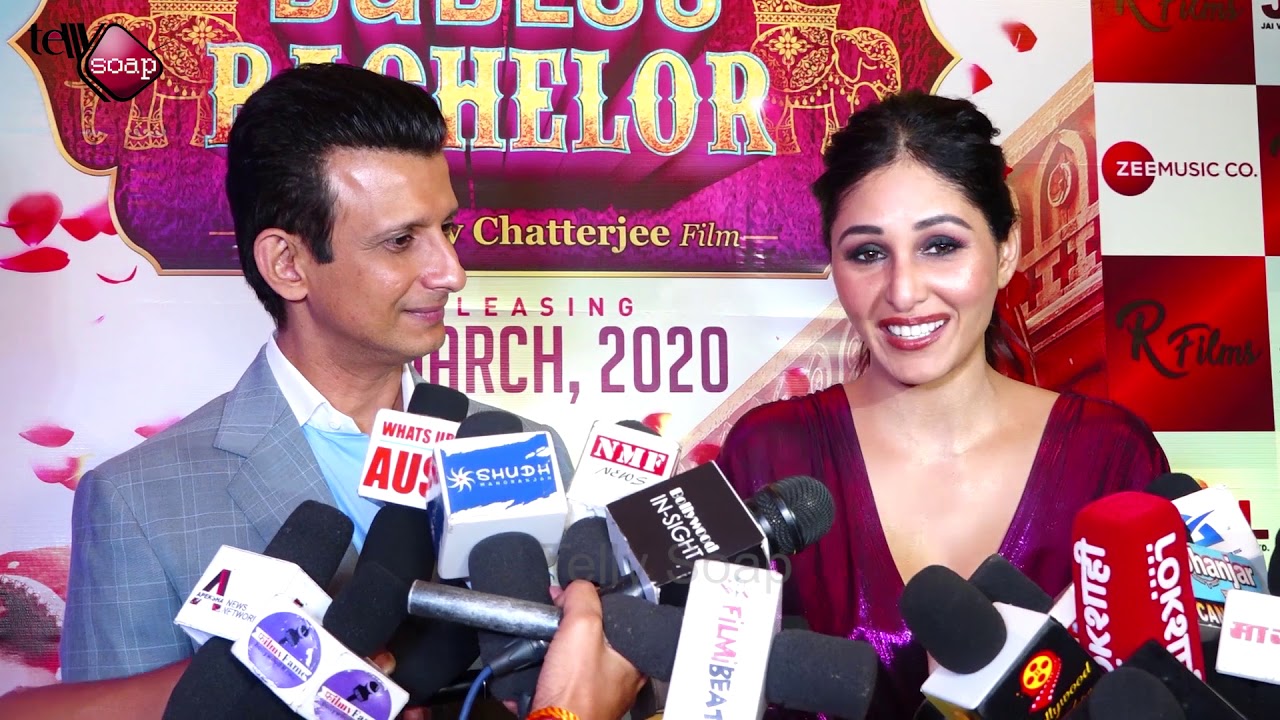 Sharman Joshi ,Pooja Chopra,Sweety Walia - Launch Movie Babloo Bachelor ...