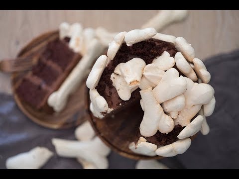 How to Make a Chocolate Bone Cake - YouTube