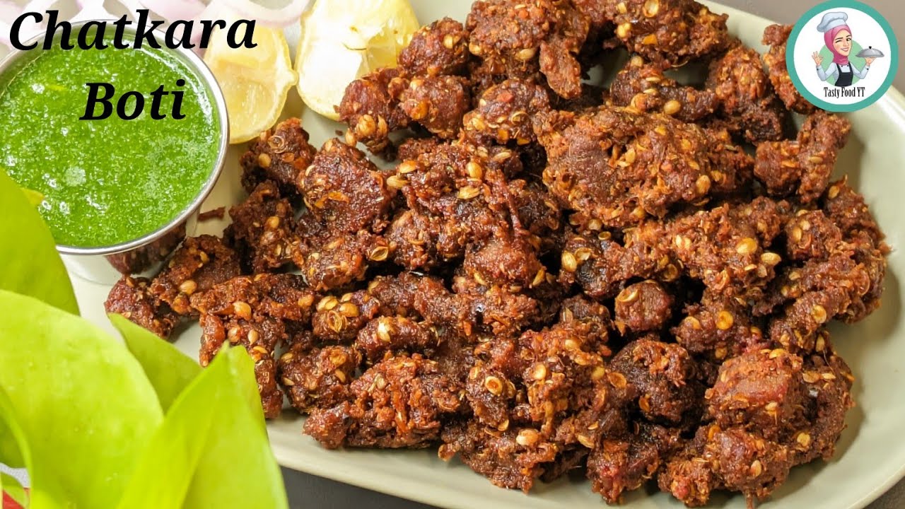 Chatkara Boti Recipe | Bakra Eid Special 🐐 | Lemon Chatkara Boti | By ...