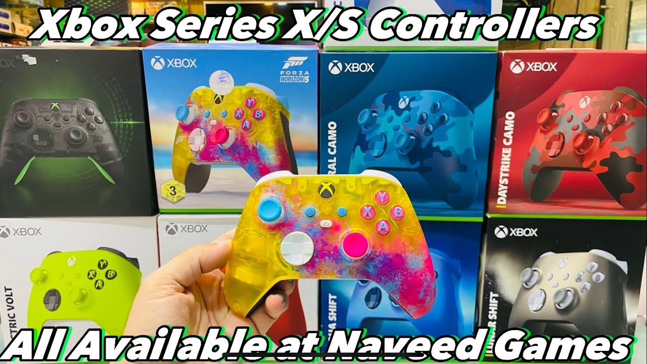 Xbox Series X/S Controllers All Colors Available At Naveed Games - YouTube