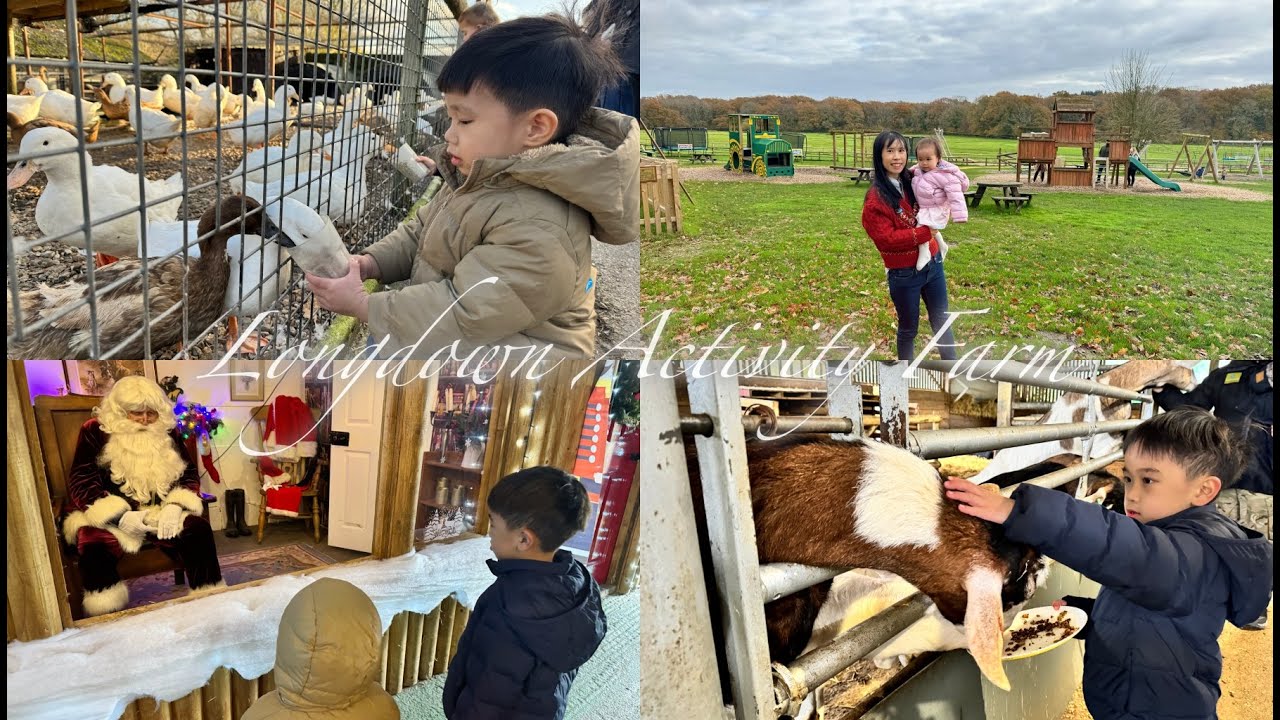Vlog #67 Longdown Activity Farm Southampton | 英国亲子农场一日游 - YouTube