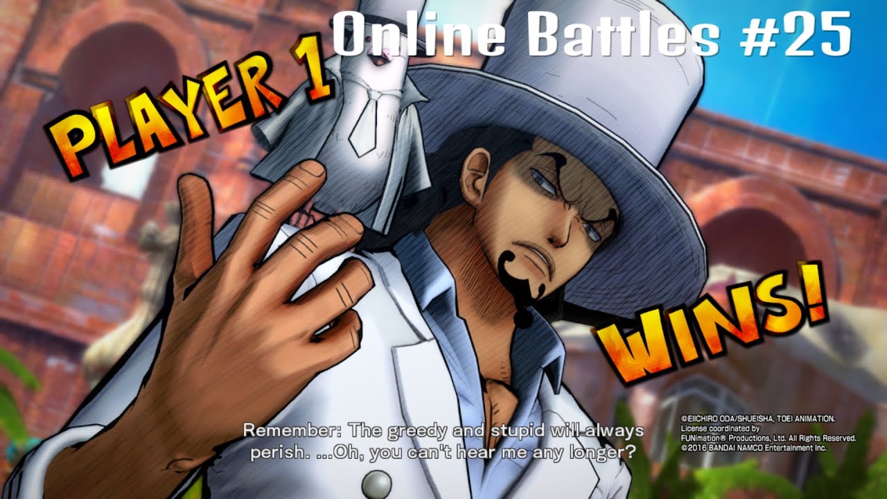 One Piece: Burning Blood - Online Battles #25 (Patch 1.06 Rob Lucci ...
