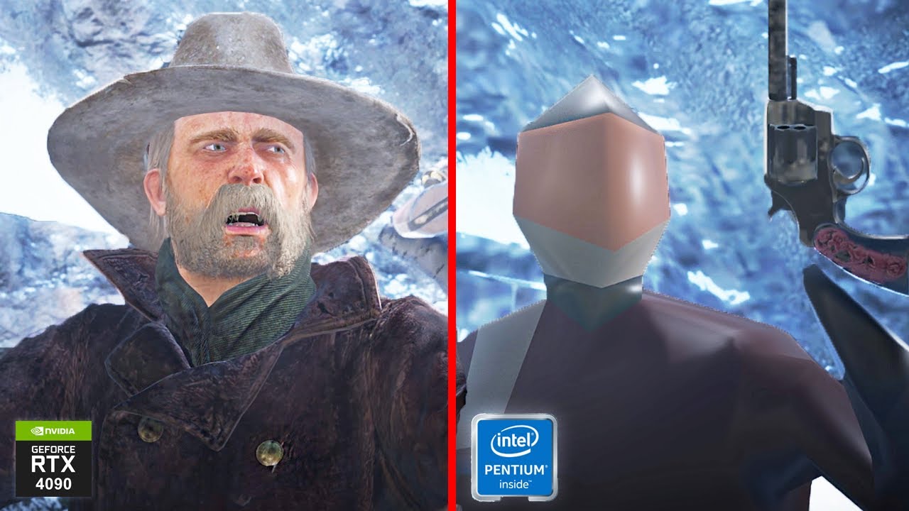 Red Dead Redemption 2 - MICAH DEATH.. (Potato Graphics Version 😂) - YouTube