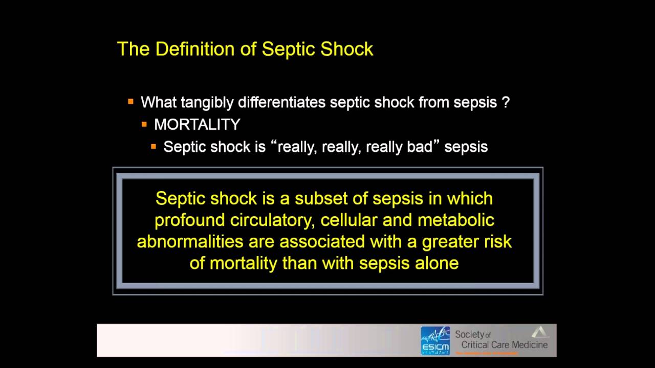 Sepsis Redefined - YouTube