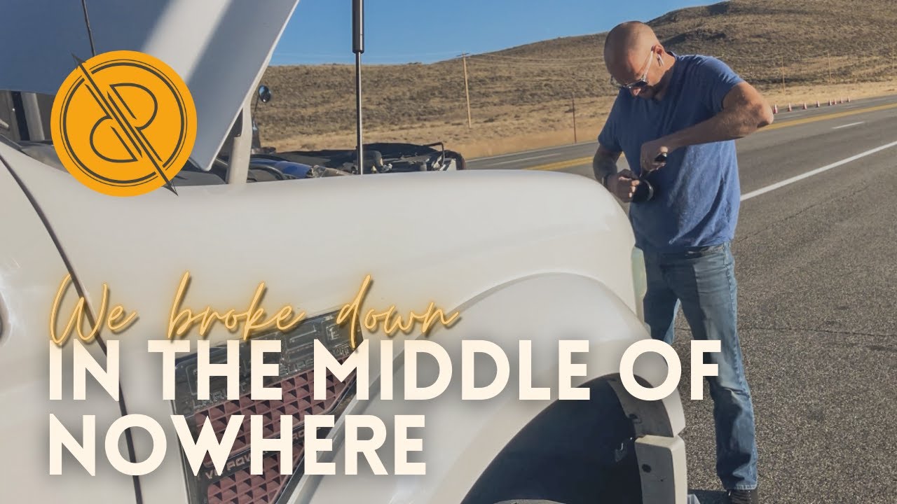 BROKEN DOWN in the middle of NOWHERE! Full time RV family of 4 truck ...
