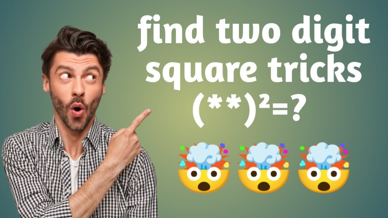 Concept Gain Square Any Two Digit Squaresquare Short Trick Square 1202