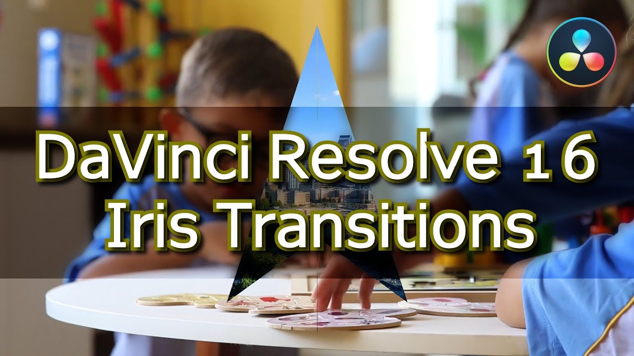 DaVinci Resolve 16 - Iris Transitions - YouTube