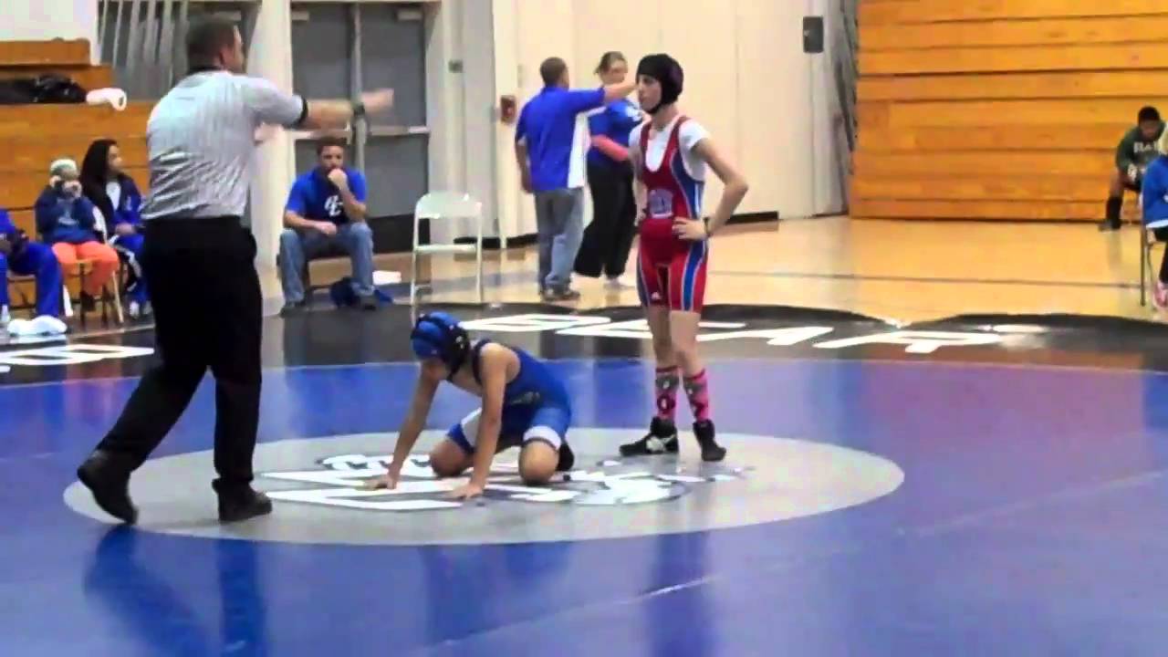 Sarah Phillips EUHS vs Stephen Valencia BEAR CREEK 12-1-10 - YouTube