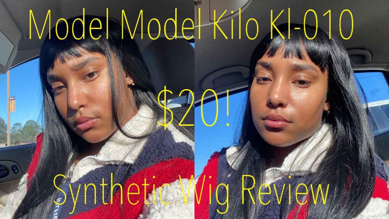 HONEST Wig Review On Model Model Kilo Kl-010 Synthetic Wig - YouTube