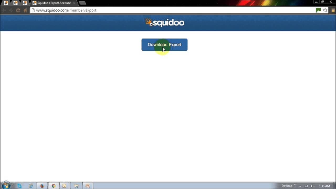 How to Export and Backup Squidoo Lenses - YouTube