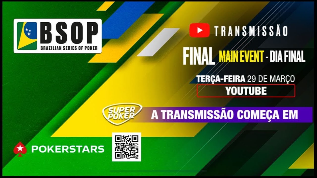 Final Table 💥 Main Event do BSOP São Paulo - 2M Gtd 💥 - YouTube